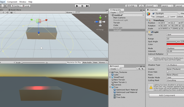 How to Use Lights and Cookies in Unity to Beautify the Scene (Part 1)
