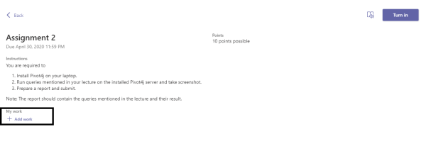 How to Submit Assignments in MS Teams