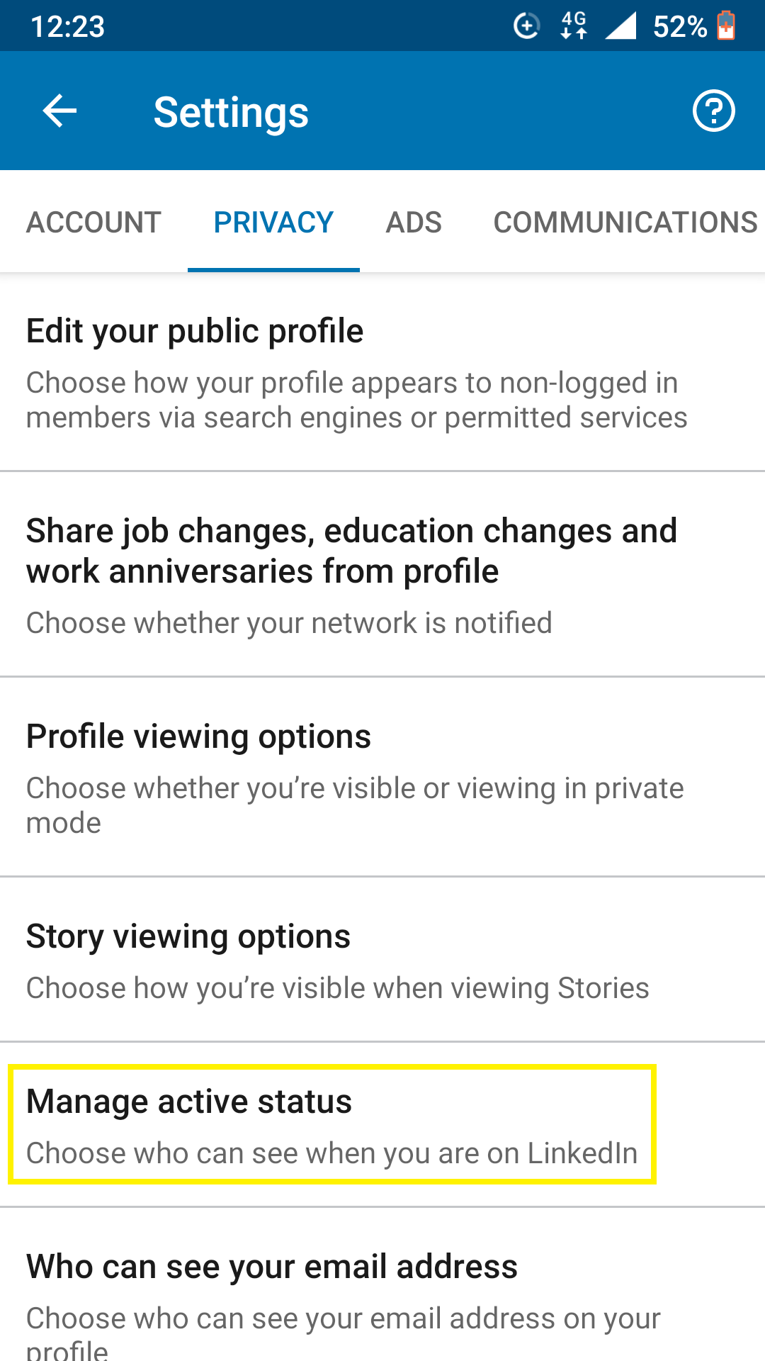 How to Manage Active Status on LinkedIn