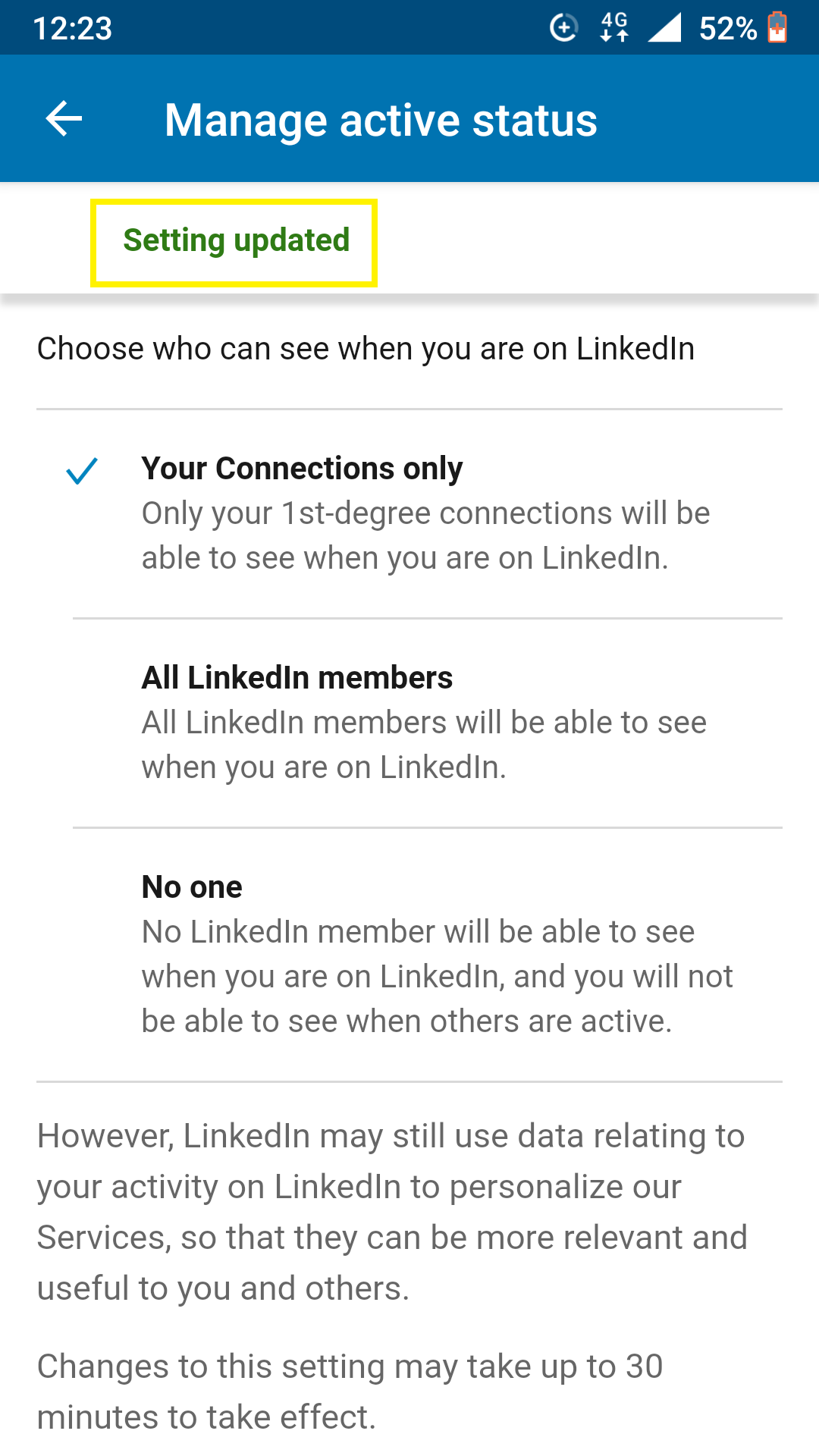 How to Manage Active Status on LinkedIn
