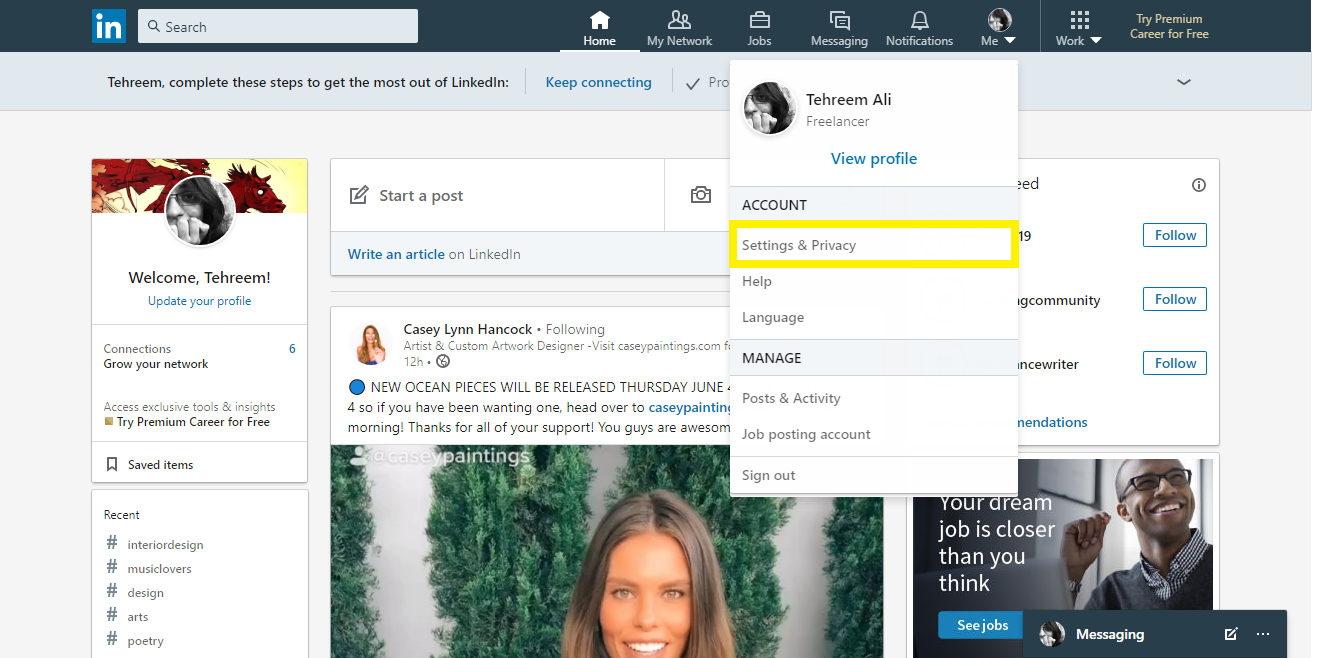 How to Manage Active Status on LinkedIn