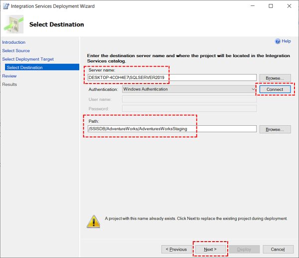 Deploy SSIS Packages & ISPAC File Using SQL Server (SSMS)