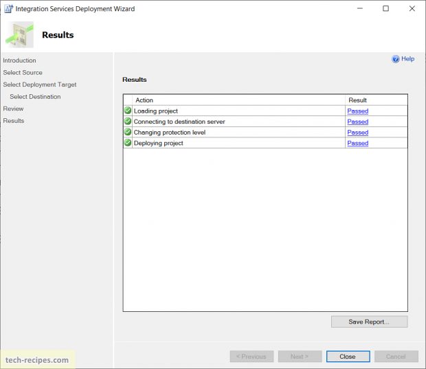 Deploy SSIS Packages ISPAC File Using SQL Server SSMS 
