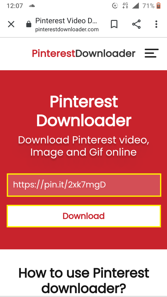 How to Download Videos From Pinterest